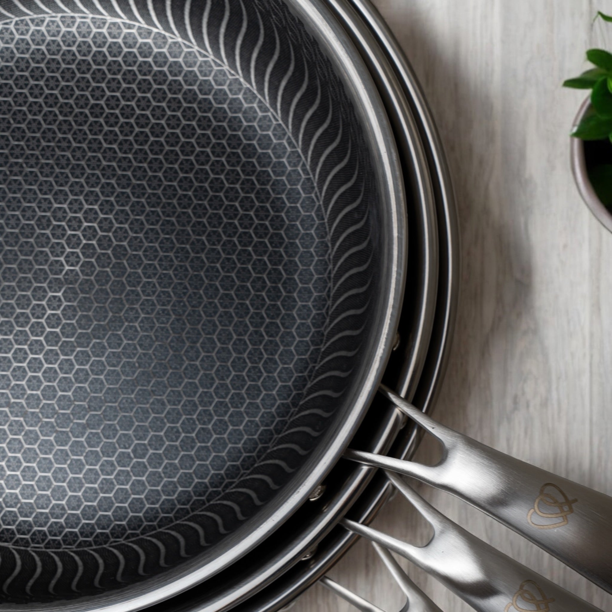 Triple Sizzle 26, 28 & 30cm Frying Pan Bundle – Equitherm